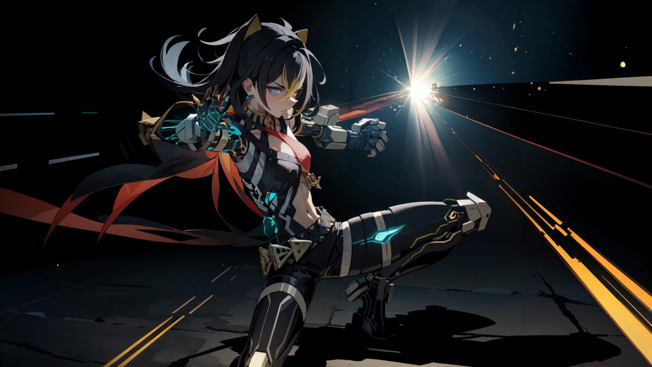 Artificial Intelligence generated wallpaper of Dehya - GENSHIN.CH