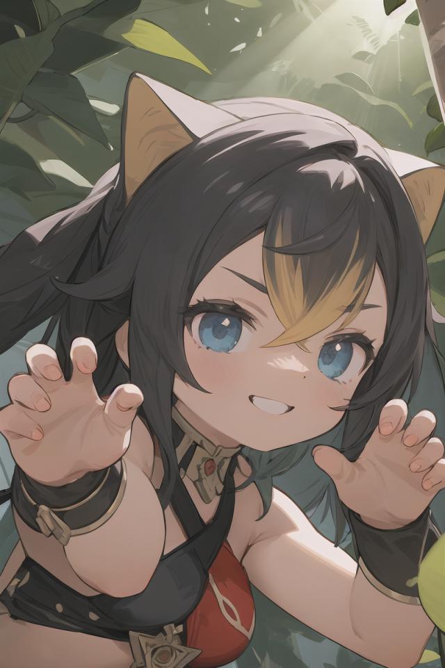 Artificial Intelligence generated wallpaper of Dehya - GENSHIN.CH