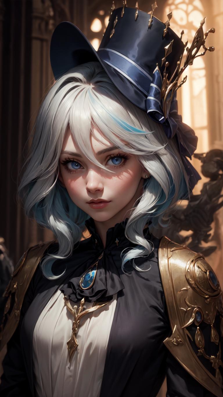 人工智能生成芙宁娜壁纸 - GENSHIN.CH