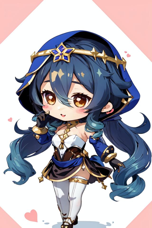 Artificial Intelligence generated wallpaper of Layla - GENSHIN.CH