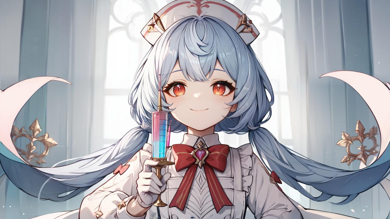 Artificial Intelligence generated wallpaper of Sigewinne - GENSHIN.CH